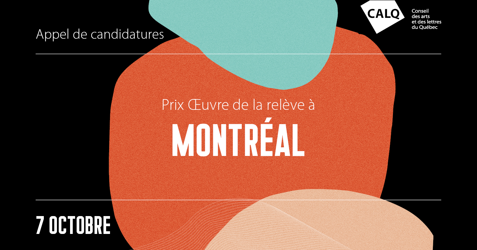 Prix du CALQ - Œuvre de la relève à Montréal – Conseil des arts et des ...