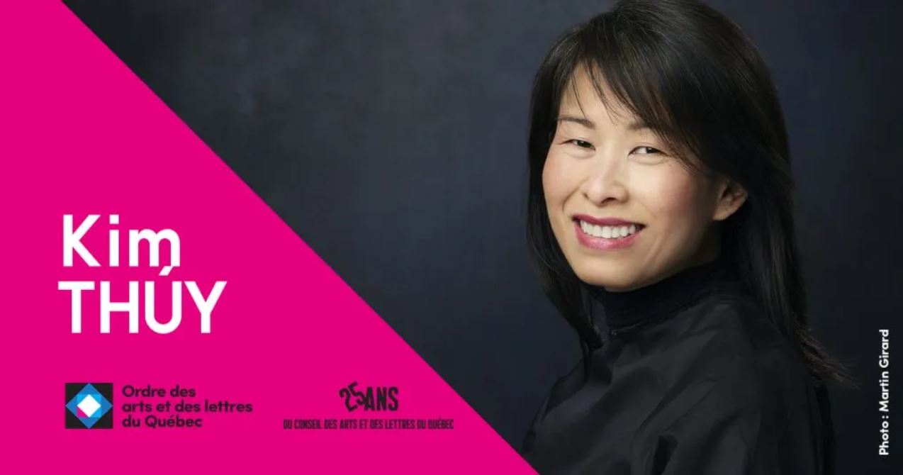 Kim Thúy, Compagne des arts et des lettres du Québec – Conseil des arts ...